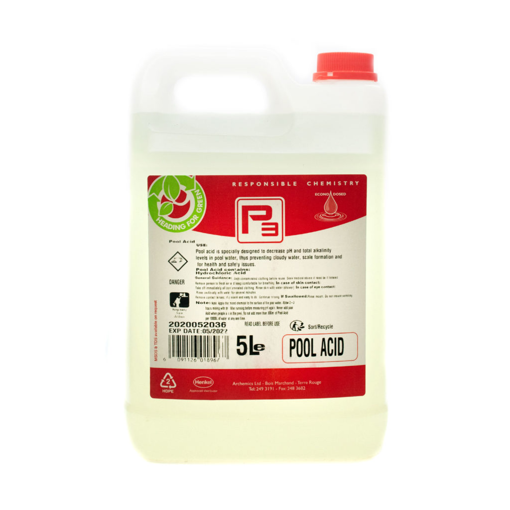 Buy P3 POOL ACID 5 L - Archemics, Shop in Mauritius